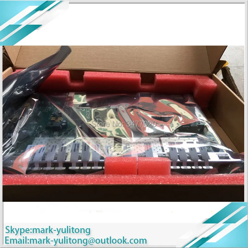 OLT pon board 16 ports GPON GCOB board with 16 SFP modules, GC0B used ...
