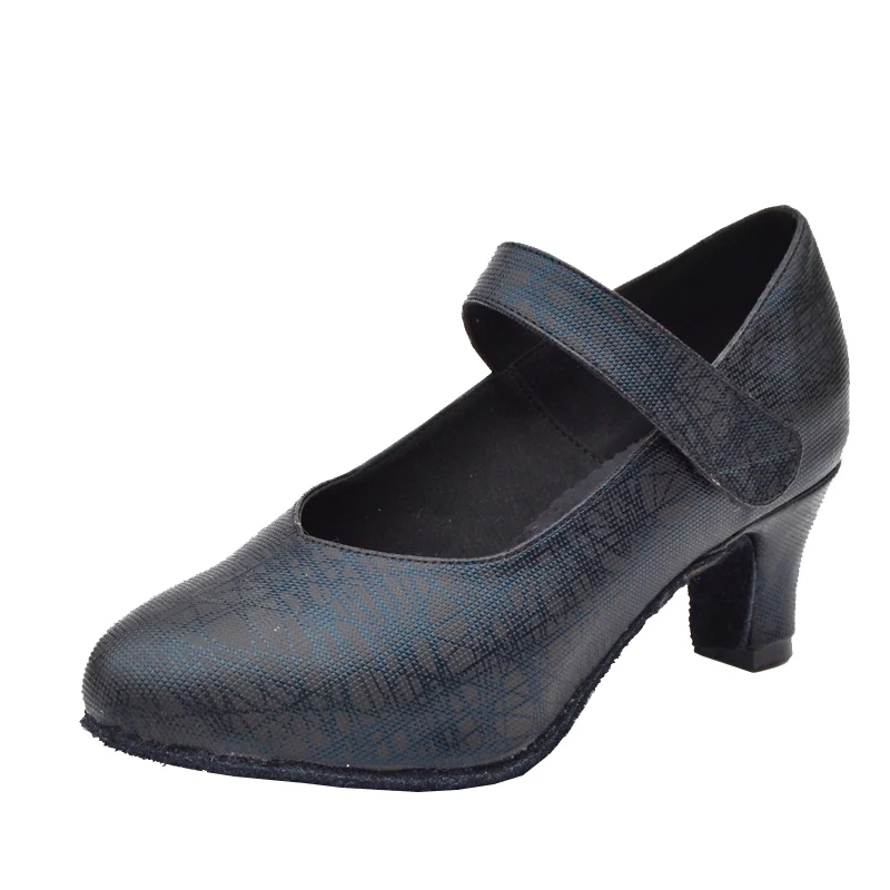 Elisha Dance Shoe Customized Heel Women's Closed Toe Ballroom Party ...