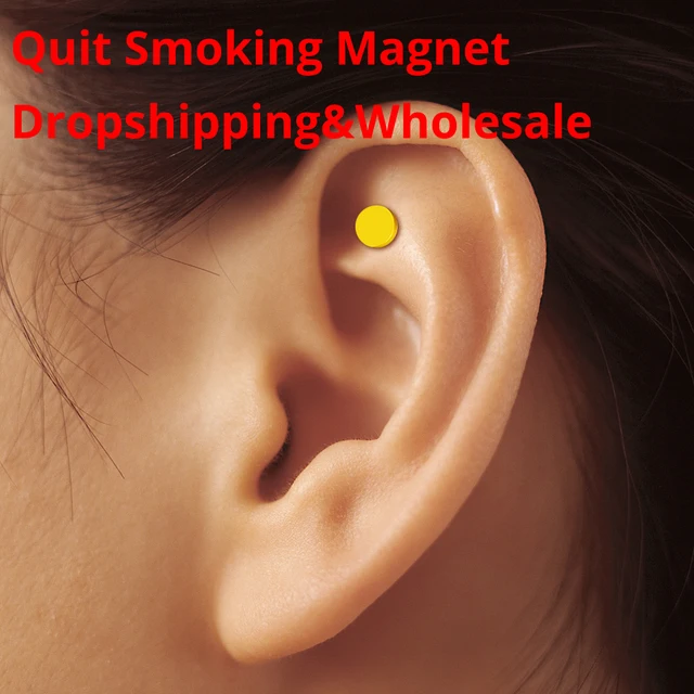 Dropshipping Quit smoking Magnet Anti Smoke Stud earring 0.5cm 0.8cm ...