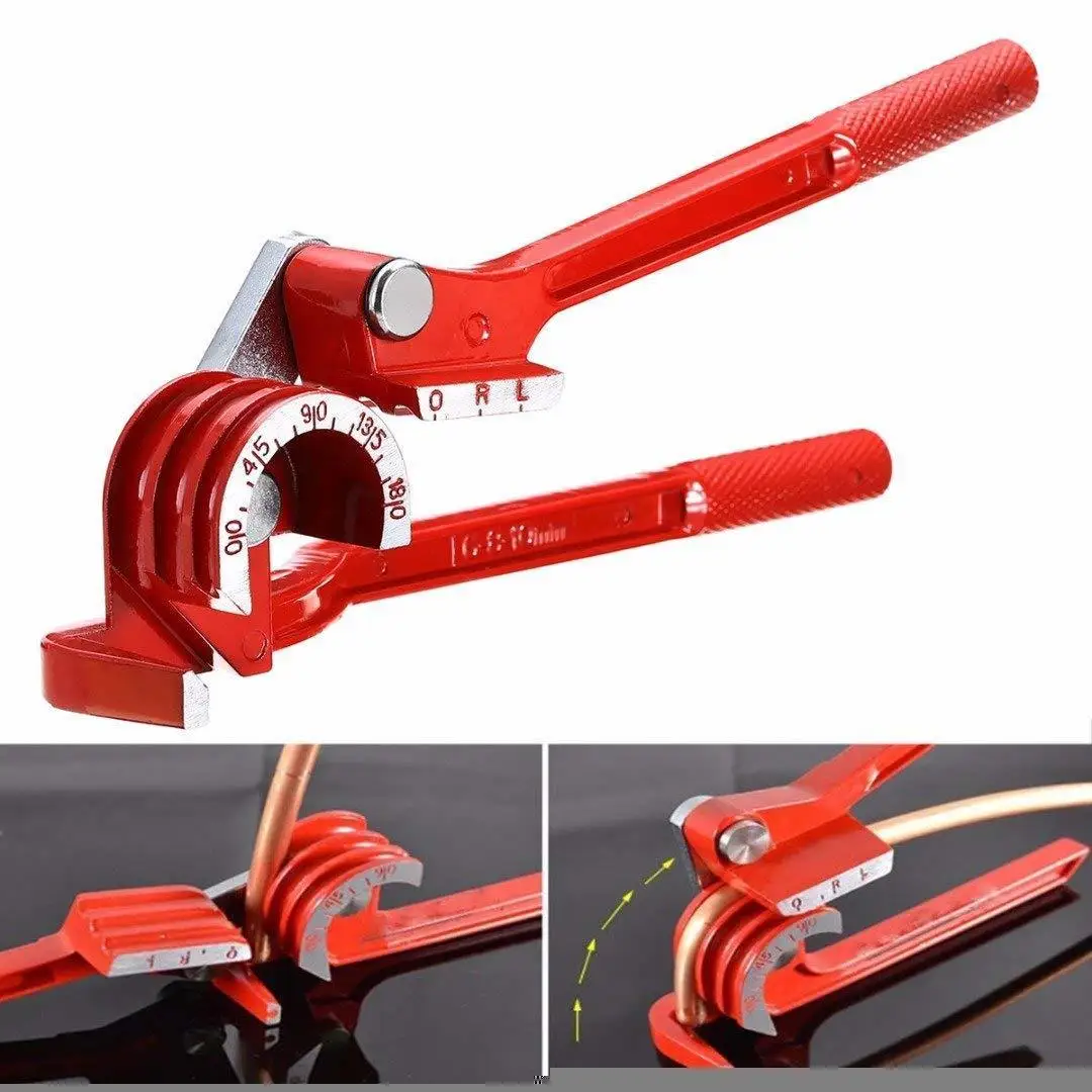 Manual 3 In 1 180 Degree Tube Pipe Bender And Cutter 14 516 38 6mm 8mm 10mm Tube Aluminum