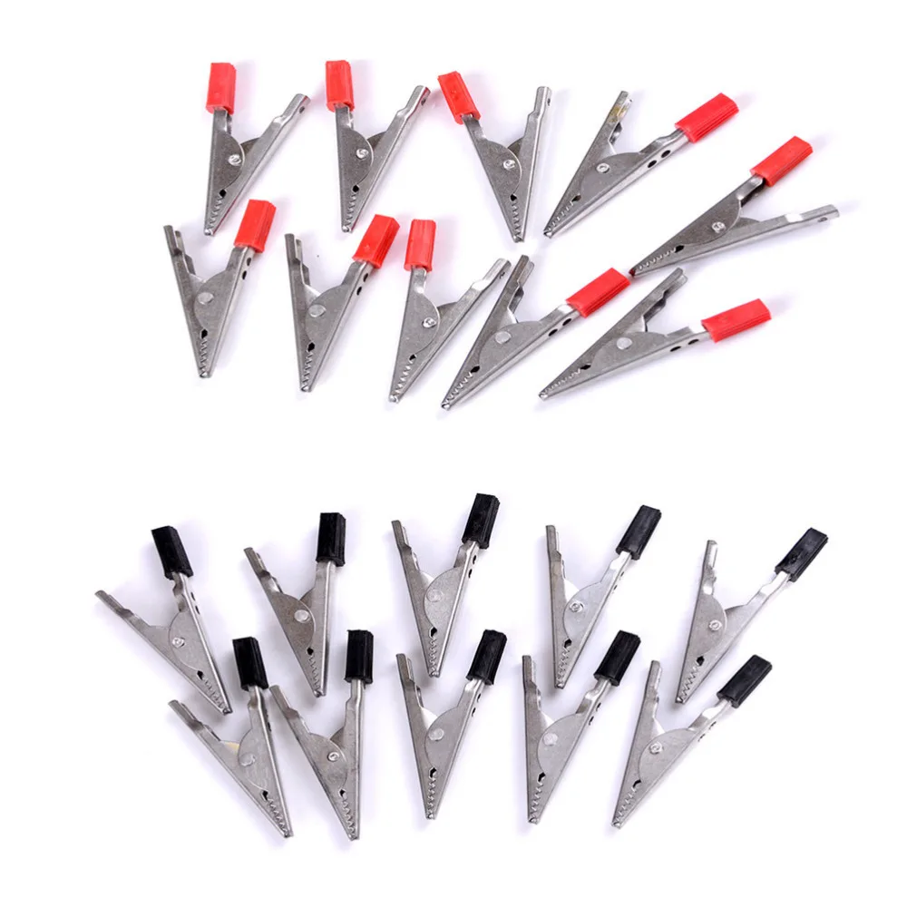 018600 Pair Of Durite Red And Black 40a Crocodile Clips