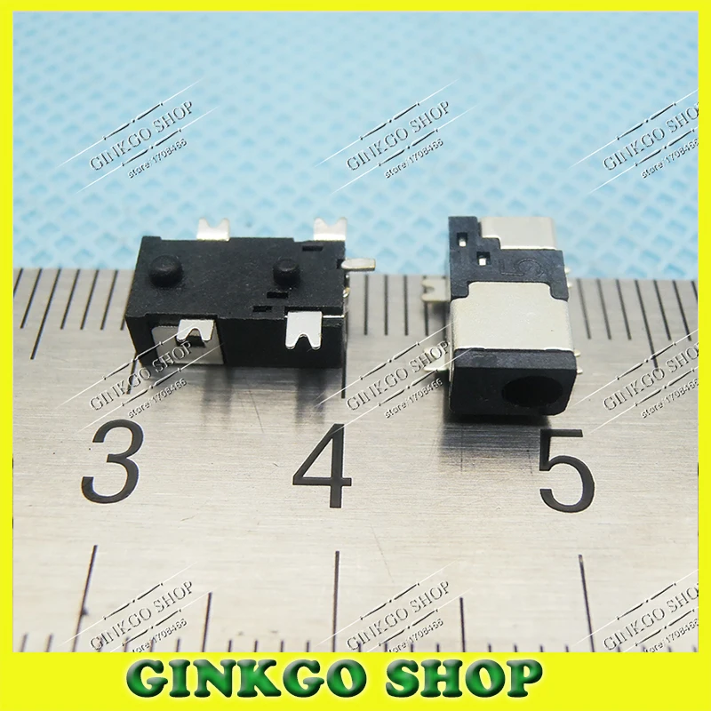 500 unids/lote DC 041 5 SMT pie Communly portátil Tablet PC PAD MID tablet DC Jack conector de ...
