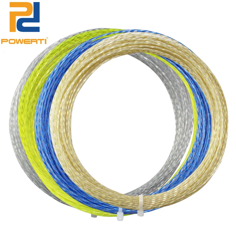 POWERTI 6pcs/lot Nylon Wire Gut Tennis Racquet String Diameter 1.30mm ...