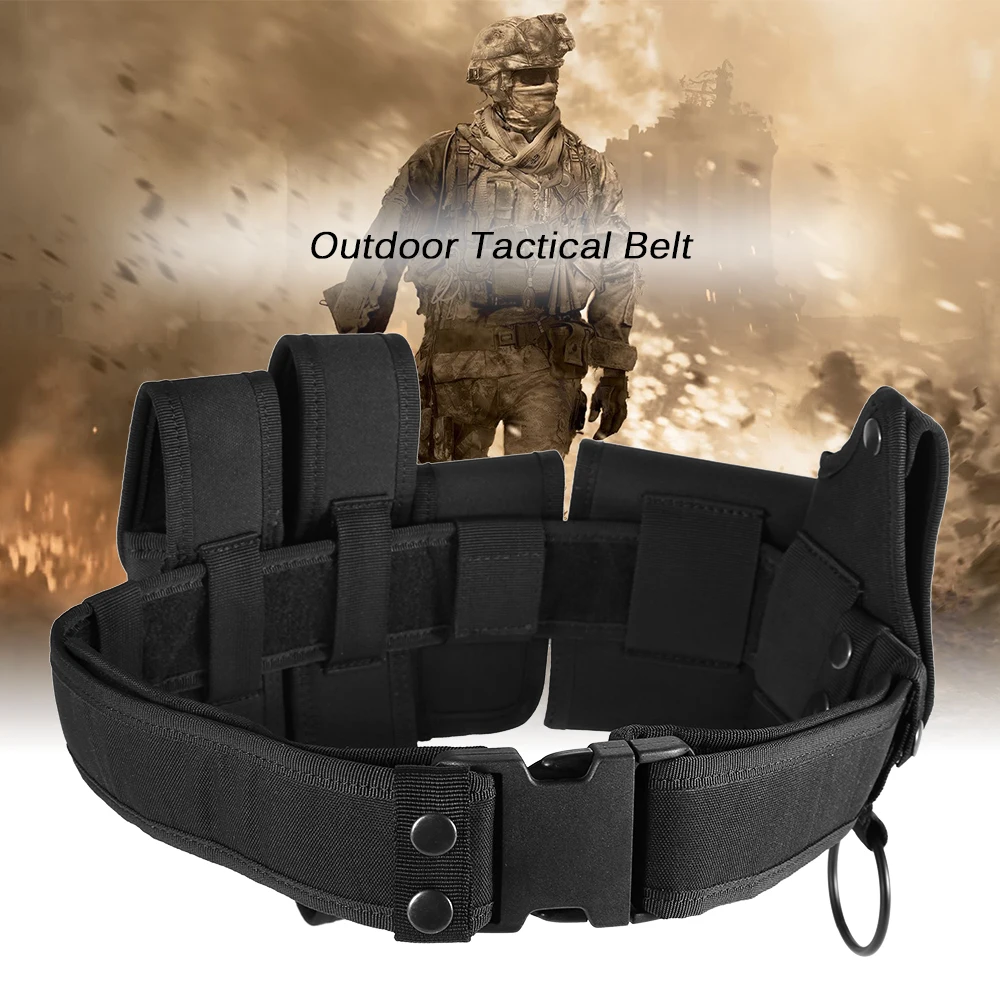 Lixada Outdoor Tactical Belt Law Enforcement Modular Security Military ... Lixada Outdoor Tactical Belt Law Enforcement Modular Security Military ...