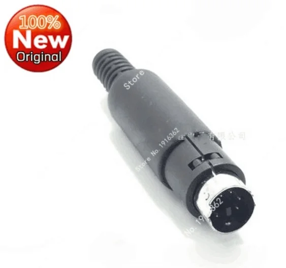 5 Pçs/lote PS2 MD 6Pin 7Pin 8Pin 6P S Terminal Macho jack/plug conector ...