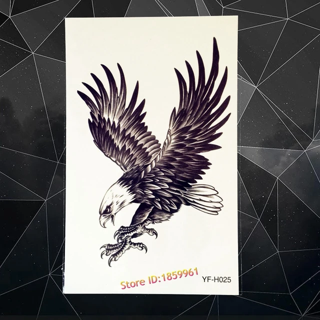Fierce Eagle Tattoo