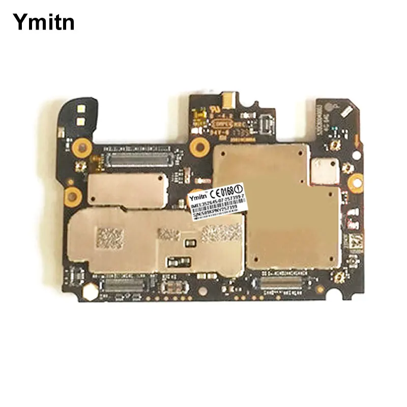 Ymitn 잠금 해제 전자 패널 보드 메인 보드 마더 보드 칩 회로 포함 샤오미 노트 3 노트 3 용 플렉스 케이블 글로블 롬휴대폰 액세사리 묶음