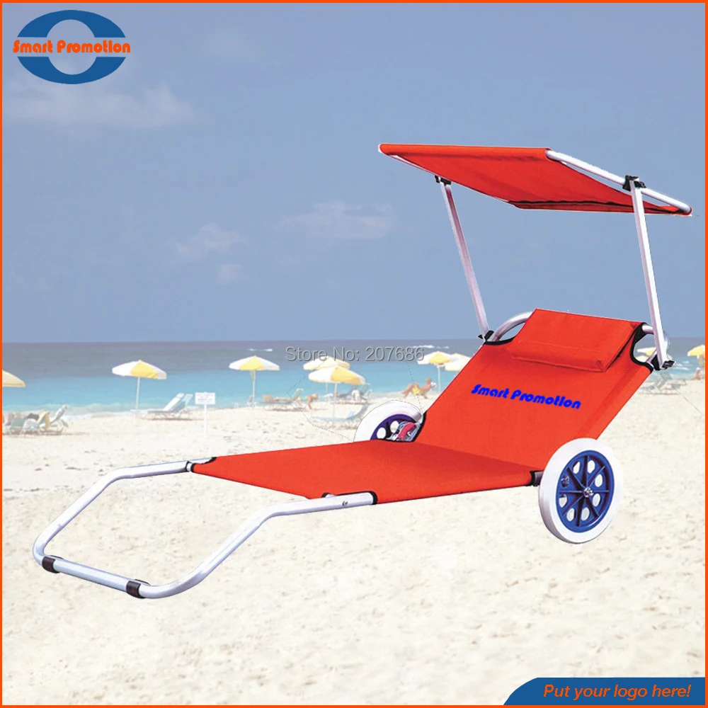 RED FOLDABLE BEACH CHAIR WITH WHEEL|beach chairs low|beach chair ...