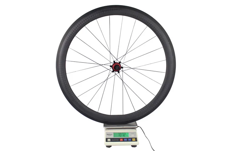 Wholesale black glossy decals 50mm 700c clincher matte finish carbon ...