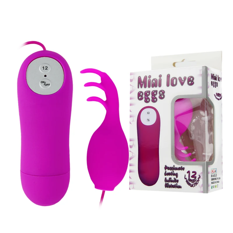 Baile 12 Speed Bullet Vibrator G Spot For Massager Clit Vibrator
