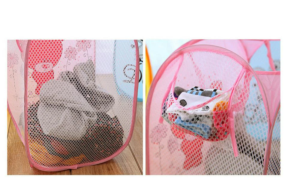 Minions Hello Kitty Cartoon Multi-Functional Folding Dirty Clothing ...