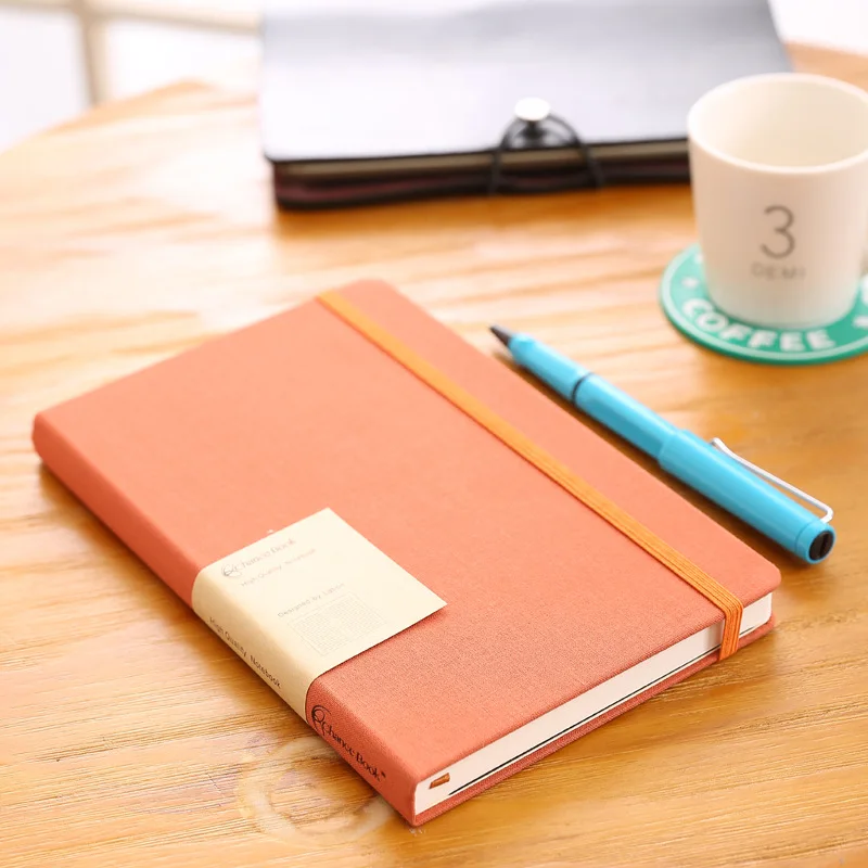 Notebook Creative Simple Stationery Retro Diary Horizontal Page A5