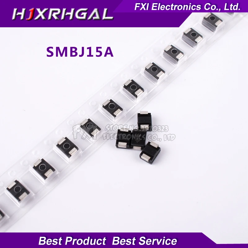 20pcs 600W SMBJ15A SMB DO 214AA SMD TVS diode New original|smd diode ...