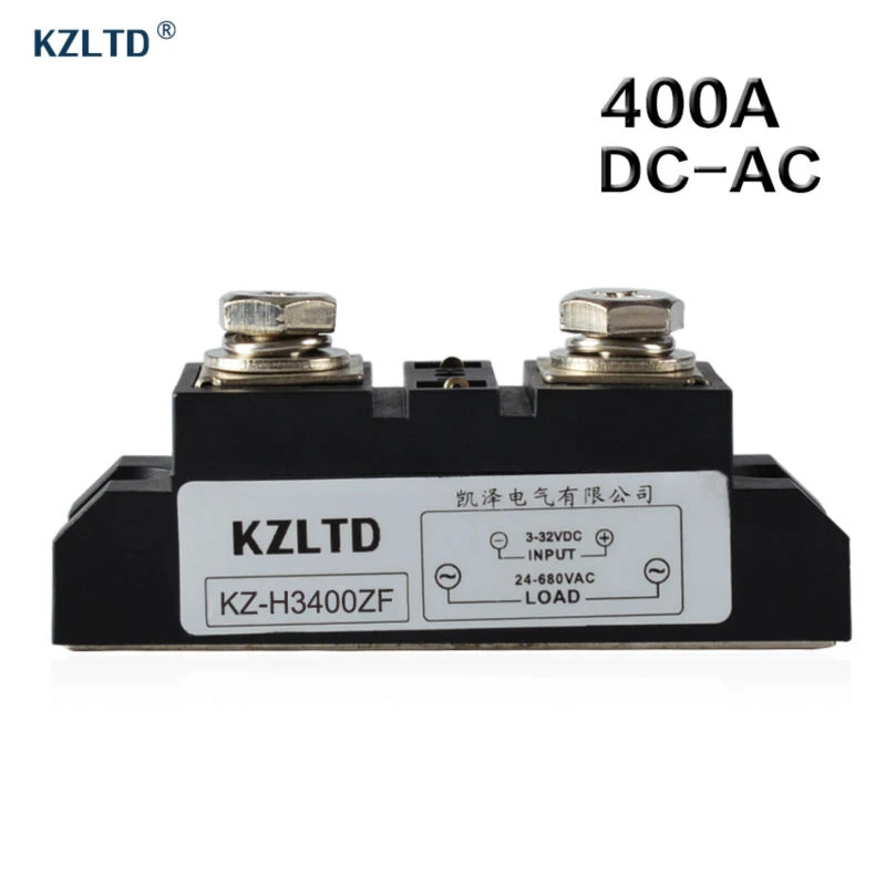 High Voltage Solid State Relay 400a 3-32v Dc To 24-680v Ac Output Solid ...