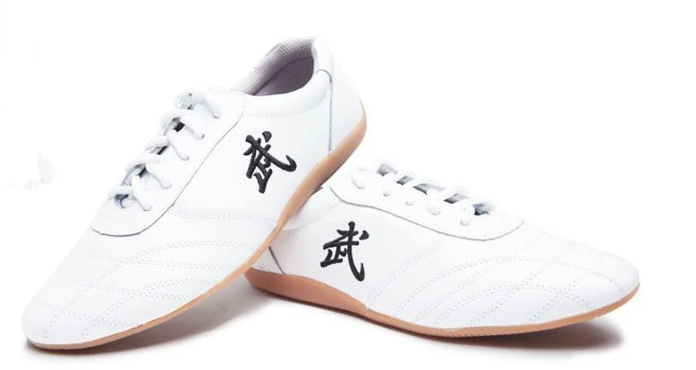 Pure Leather Tai Chi Shoes Wushu Kung Fu Shoes Unisex|Martial Arts ...
