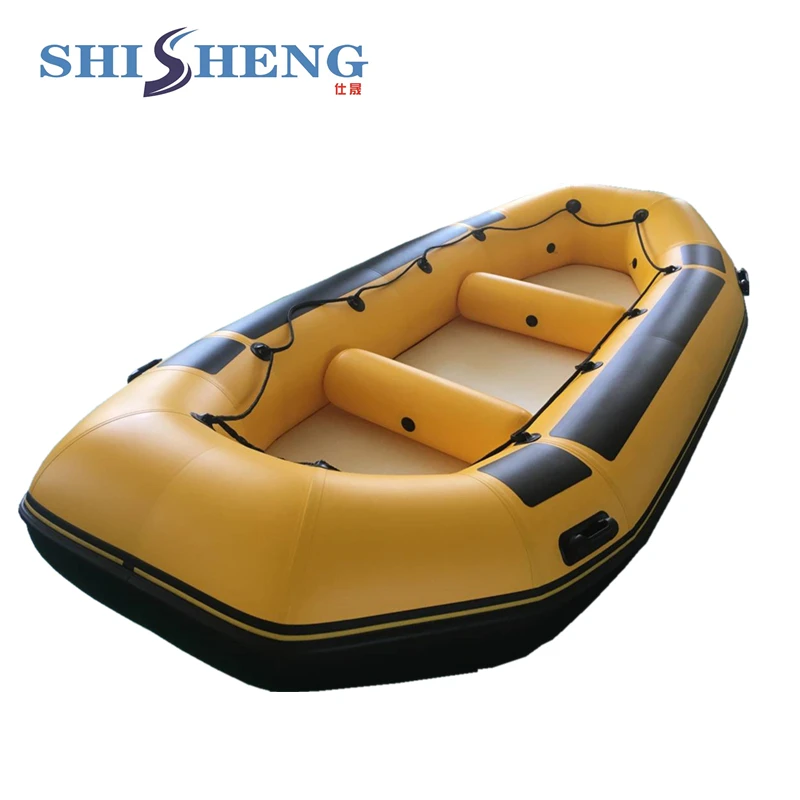 Popular rafting boat SCFD 270 CE inflatable fishing boat with slatted ...