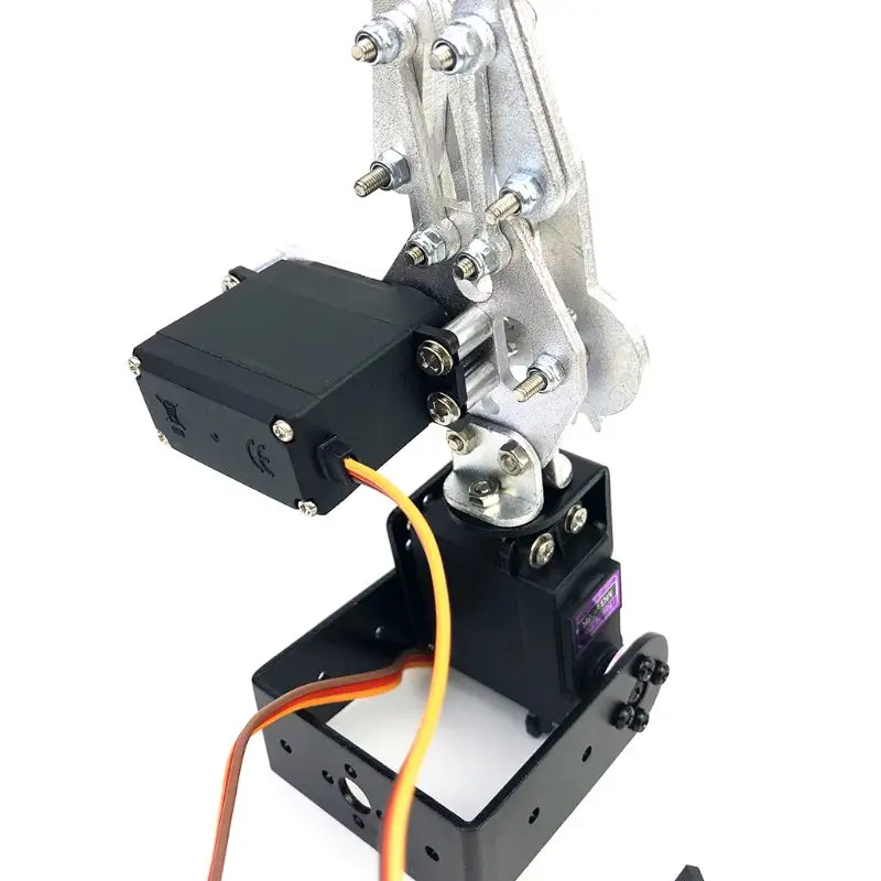 2 DOF Aluminium Robot Arm Clamp Claw Mount Kit For Robotic Manipulator ...