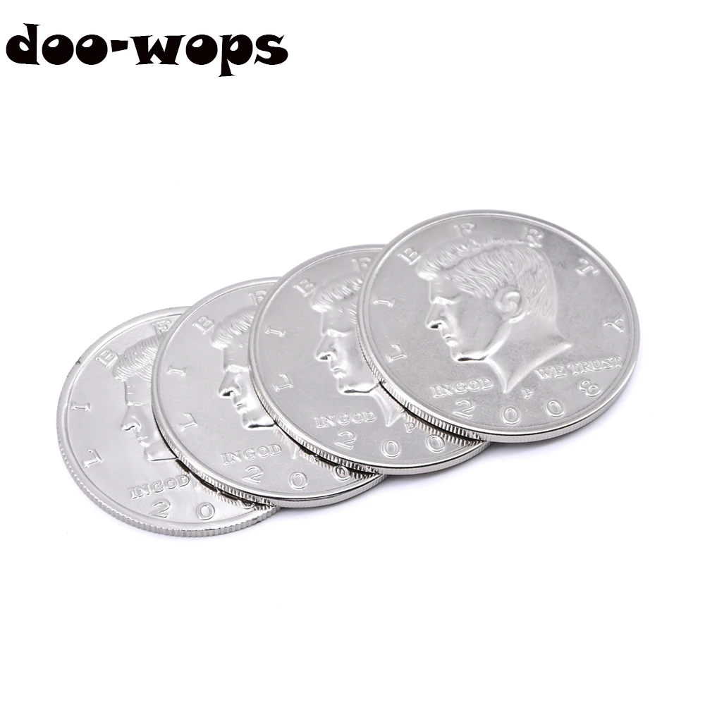 Jumbo-Half-Dollar-Shells-3-1-Set-Dia-5-8cm-One-Coin-to-Four-Magic ...