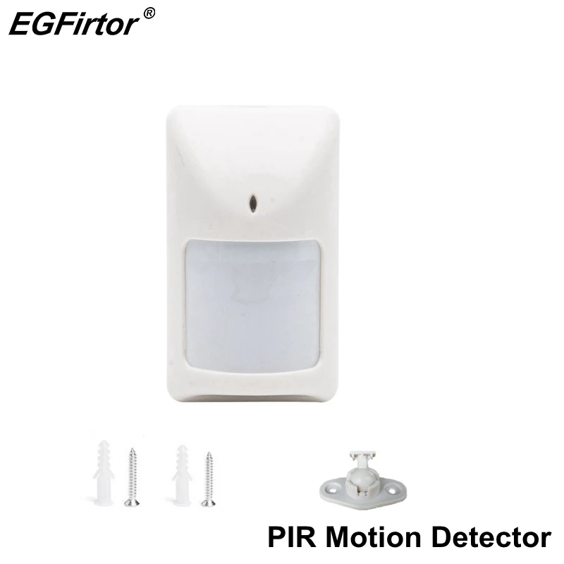 Security Alarm Dc12v Wired Pir Motion Detector Infrared Sensor With ...