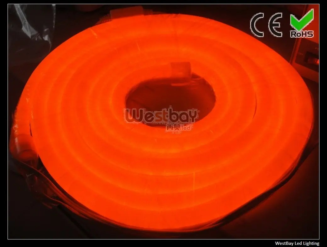 Naranja neón flex cable con super buena flexibilty, hermoso color ...