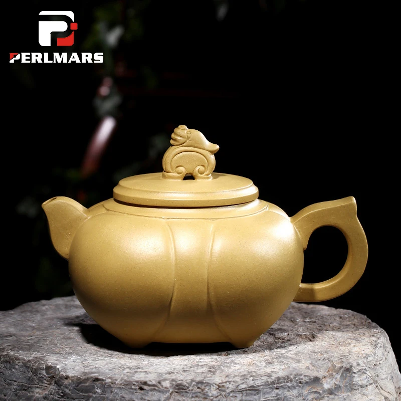 300cc Authentic Yixing Teapot Wei Zhen Si Fang Pot Purple Clay Master
