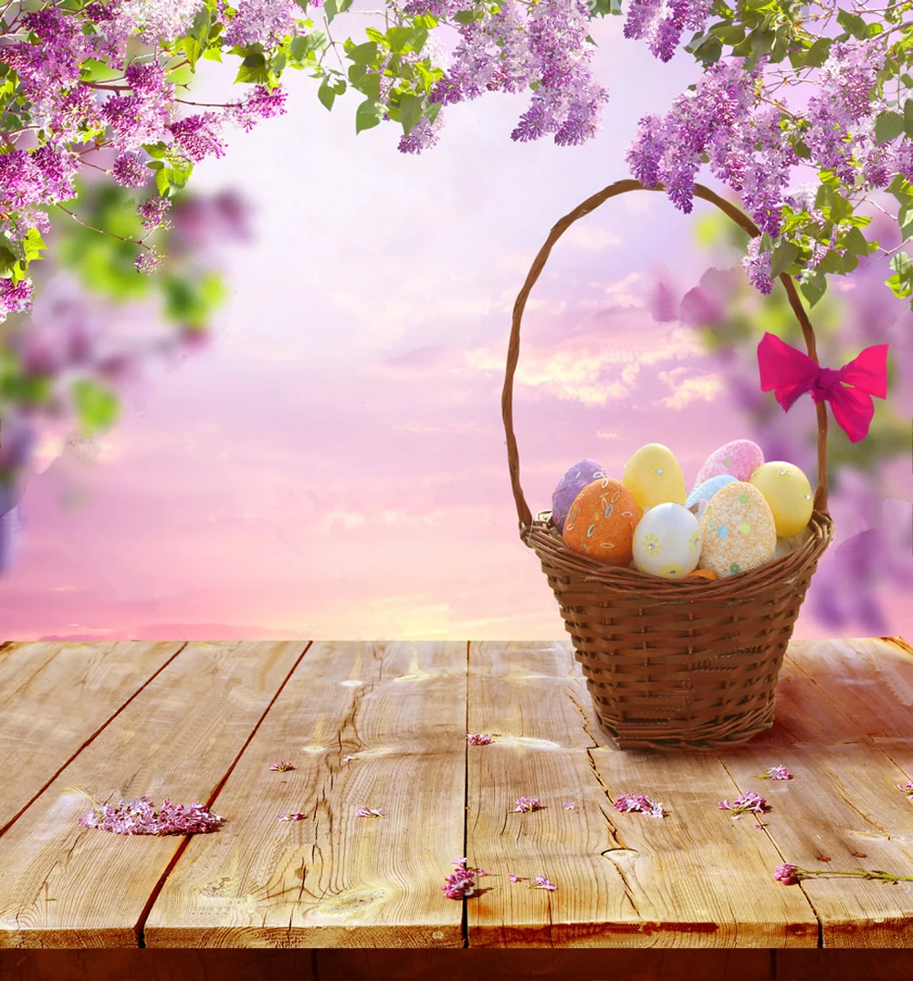 Easter Basket Background