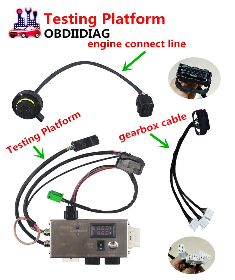 FEM BDC Module Testing Platform for BMW F20 F30 F35 X5 X6 I3 14V 5A ...