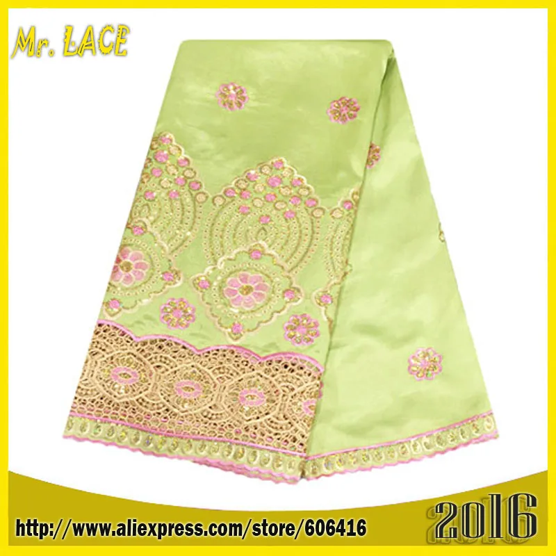 Fast shipping beautiful flower pattern george lace fabric,indian george ...