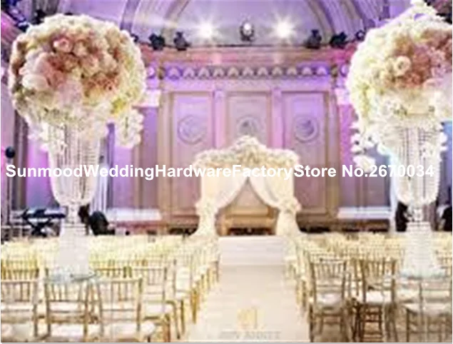 Wedding Aisle Stands With Crystal