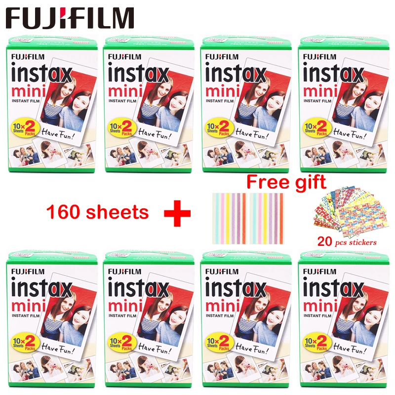 Fujifilm papel fotográfico instantáneo para cámara Instax Mini ...