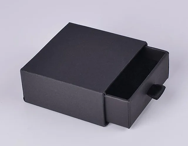 Aliexpress.com : Buy Box For Jewelry 50pcs/lot Black Drawer box jewelry ...