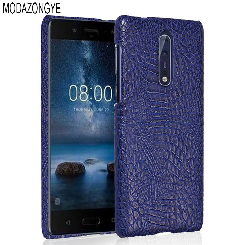 For Nokia 8 Case Nokia8 Cover 5.3 Inch Luxury Hard Pc Back Cover Pu ...