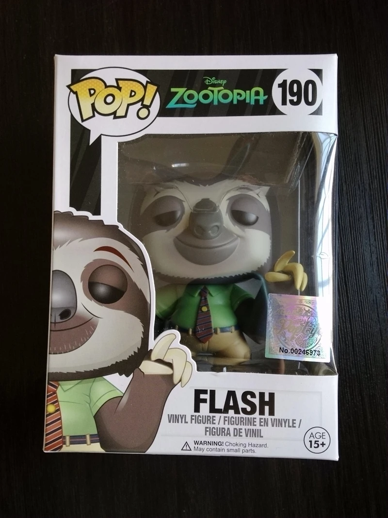 2016 nueva genuino funko pop zootopia flash figuras de vinilo judy ...
