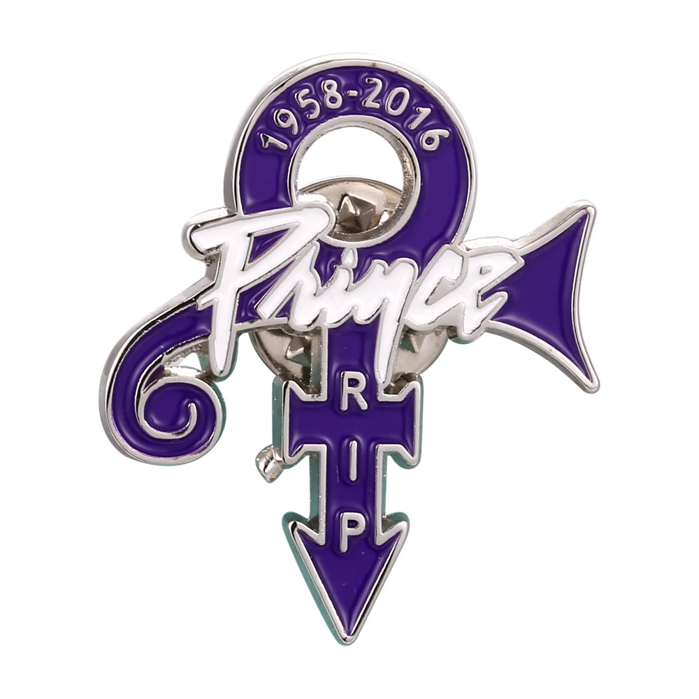 Prince Love Symbol Purple Rain Lapel Pin Badge - Pins & Badges - AliExpress