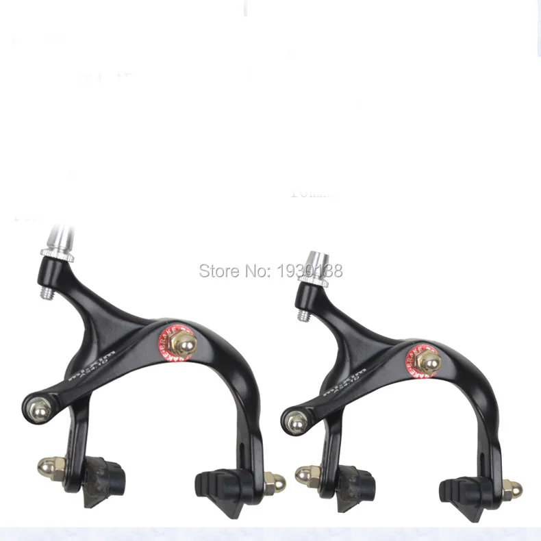 2016 new road bicycle brake caliper set 47~57mm long arm caliper C clip ...