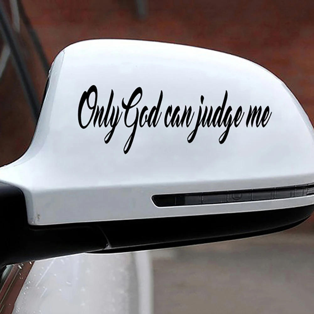 Only God Can Judge Me Letters