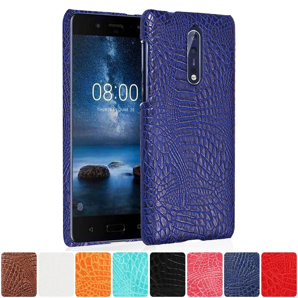 Leather Case for Nokia 8 TA 1004 TA 1052 TA 1012 Phone Bumper Fitted ...