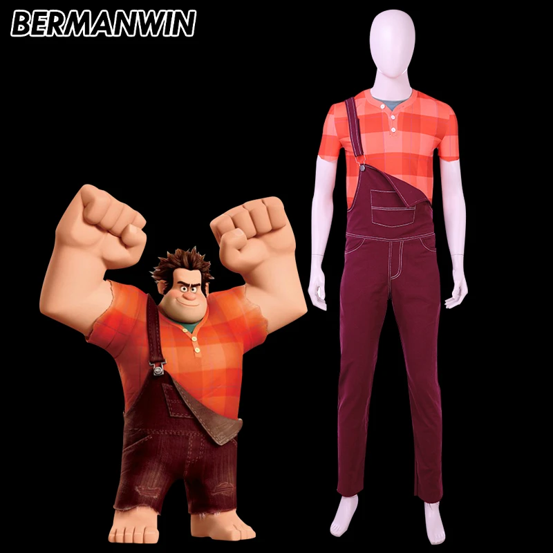 BERMANWIN High Quality Wreck It Ralph Cosplay Costume Halloween costume ...