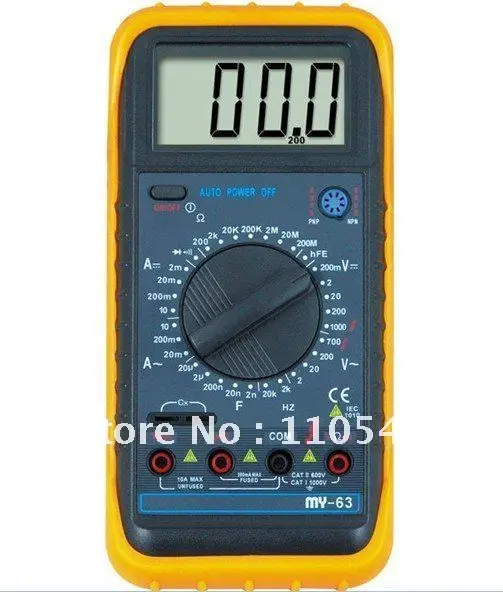 My 63 3 1/2 DIGITAL MULTIMETER professional multimeter|multimeter usb ...