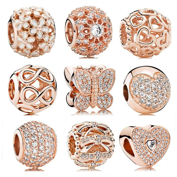 Aliexpress.com : Buy Sterling 925 silver pandora charms infinity beads ...