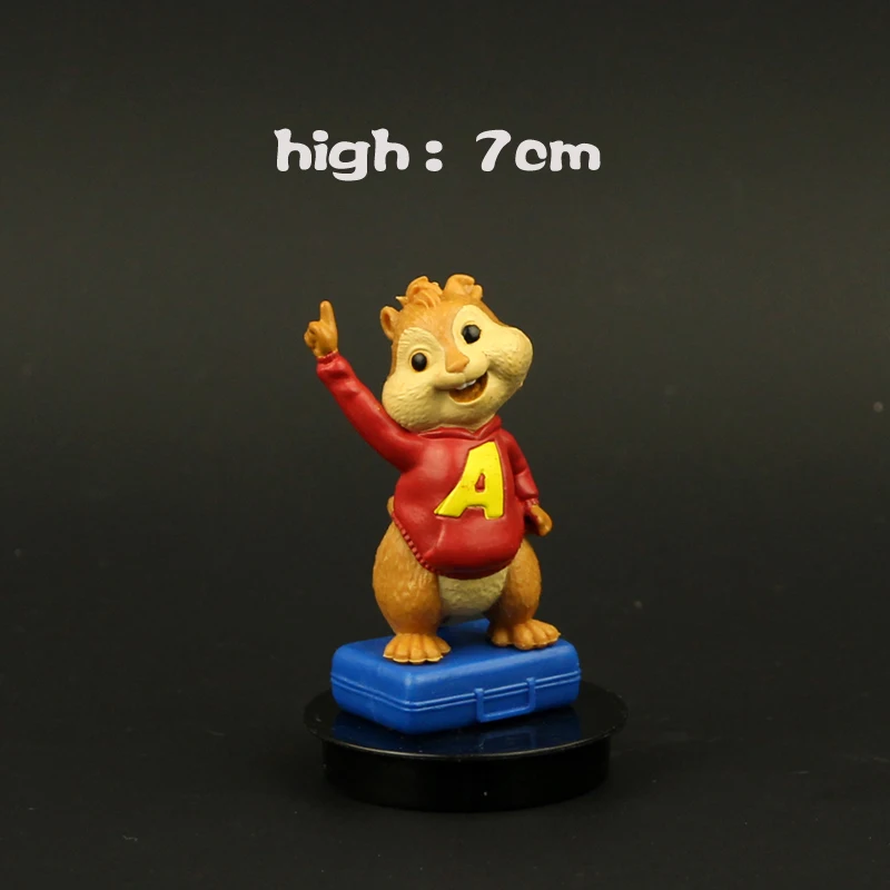 Cartoon model Alvin And The Chipmunks Alvin Simon Theodore Toy Opp bag ...