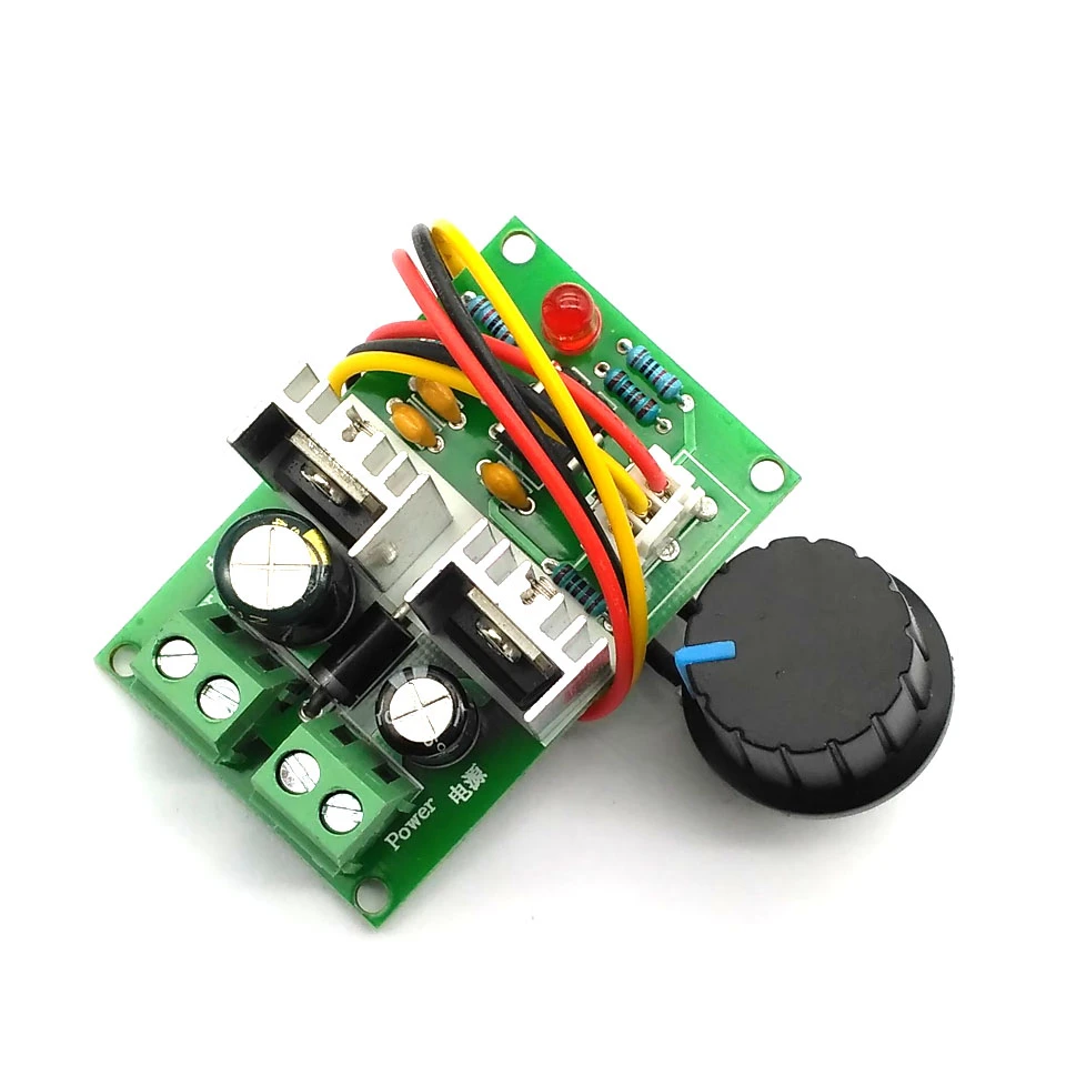 3A Pulse Width PWM DC Motor Speed Regulator Controller Switch 12V/24V ...