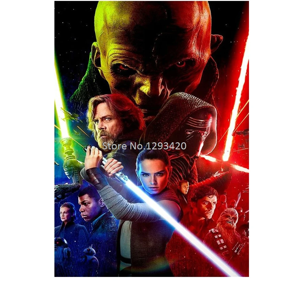 Diamond Mosaic diy Diamond Painting star wars Cross Stitch Kit 5D ...