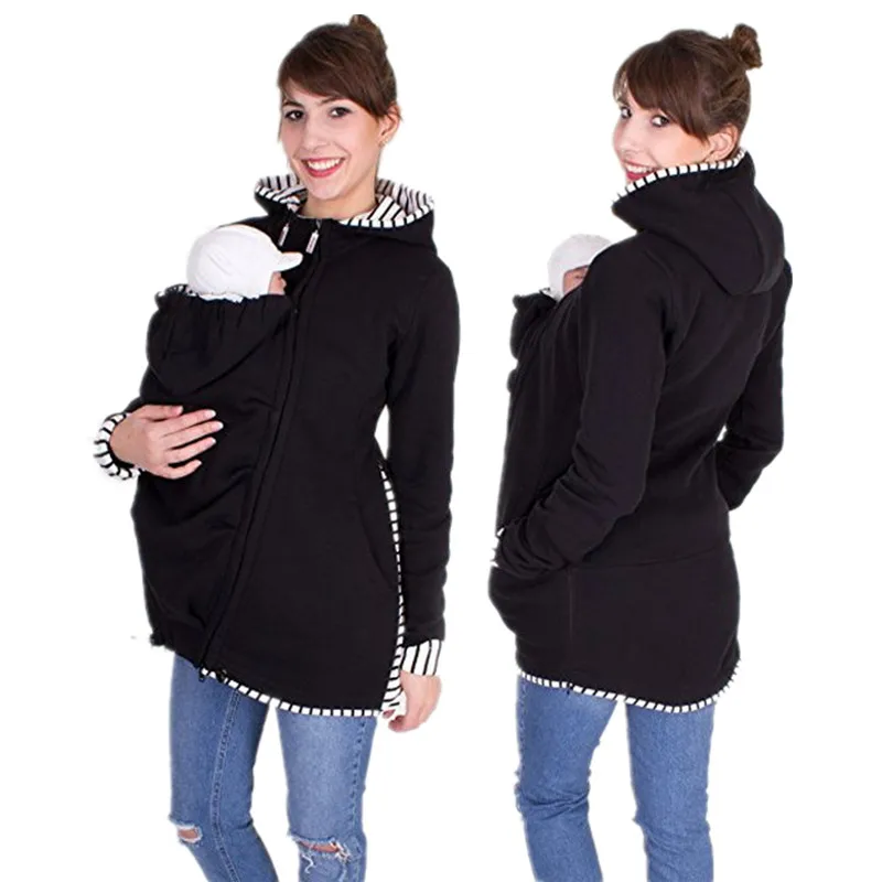 Maternity Women Clothes Baby Carrier Jacket Kangaroo Spring Autumn ...