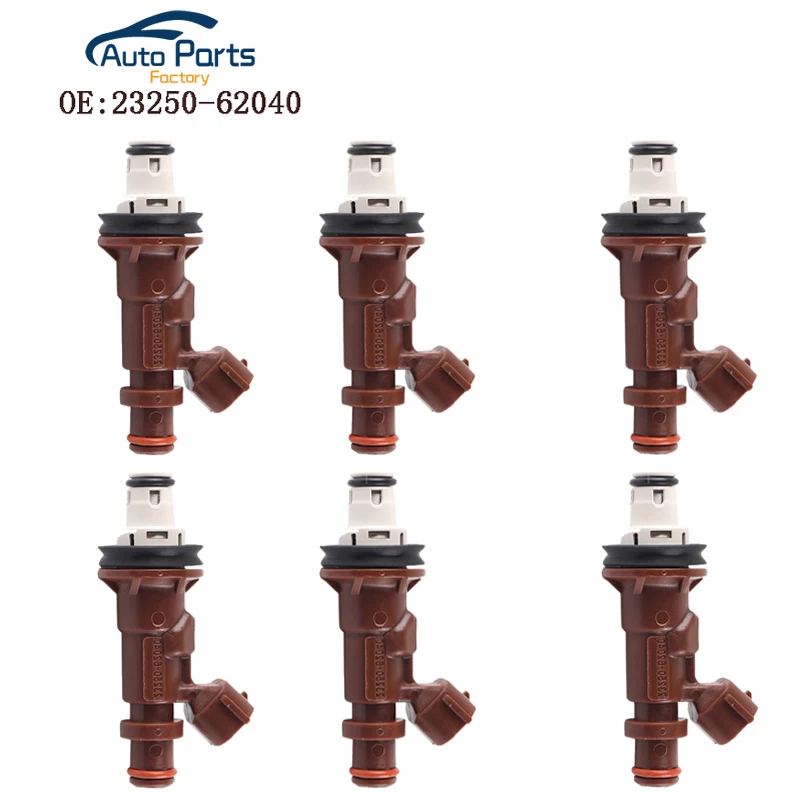 6-PCS-Fuel-Injector-For-TOYOTA-4RUNNER-TUNDRA-TACOMA-23250-62040 ...