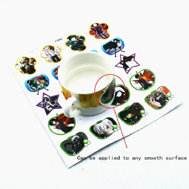 Tokyo Ghoul Anime Stickers Cheap Waterproof PVC Stikers Toys for ...