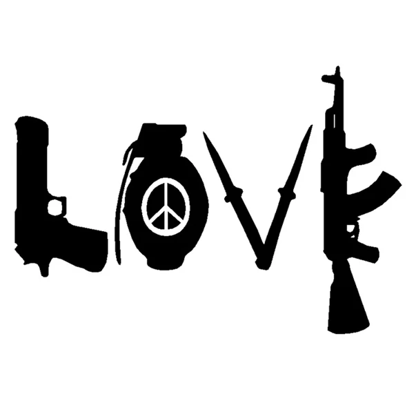Gun Love Decal
