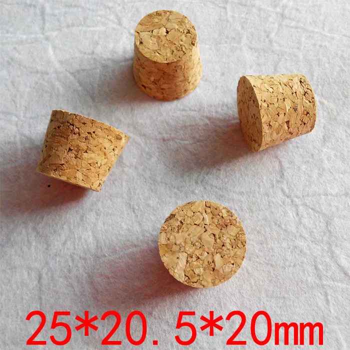 100pcs/lot 25*20.5*20mm Superior Beer Bottle Cork Lids, Wooden Cork ...