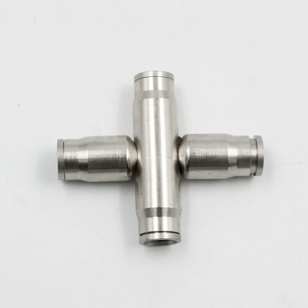 5pcs Legines Quick Connecting Connector 4 Ways. Slip lock Cross 3/8 ...