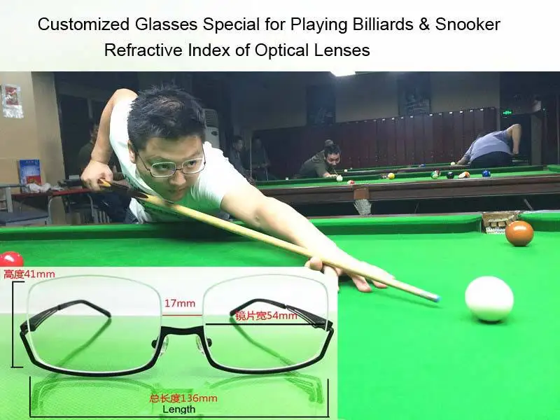 Free Shipping 136*41mm 4 Types R.I. Lense Customized Nearsighted ...